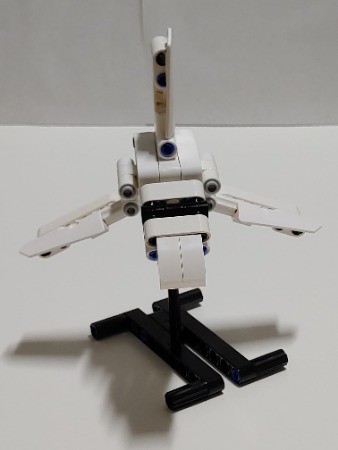 LEGO MOC TECHNIC mini Imperial Shuttle by pins_n_liftarms | Rebrickable ...