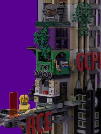 LEGO MOC Gotham City by raguidel | Rebrickable - Build with LEGO