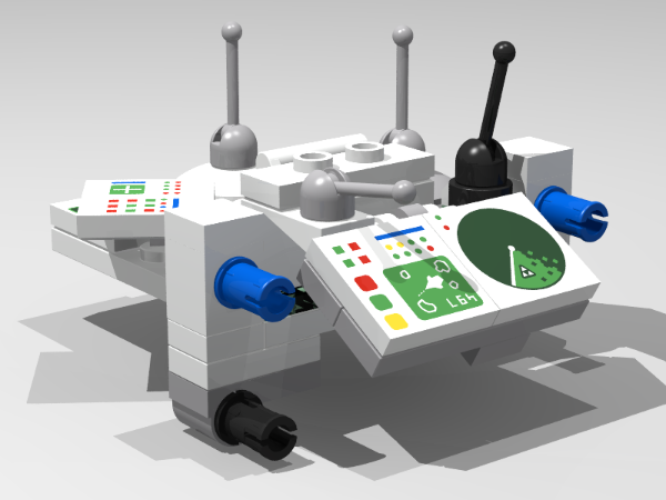 LEGO MOC Stingray: Deep space explorer. (Very) Alternate build for ...