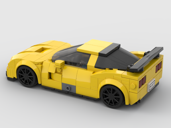 LEGO MOC-190161 Corvette C6 R by ProgressiveMocFan | Rebrickable ...
