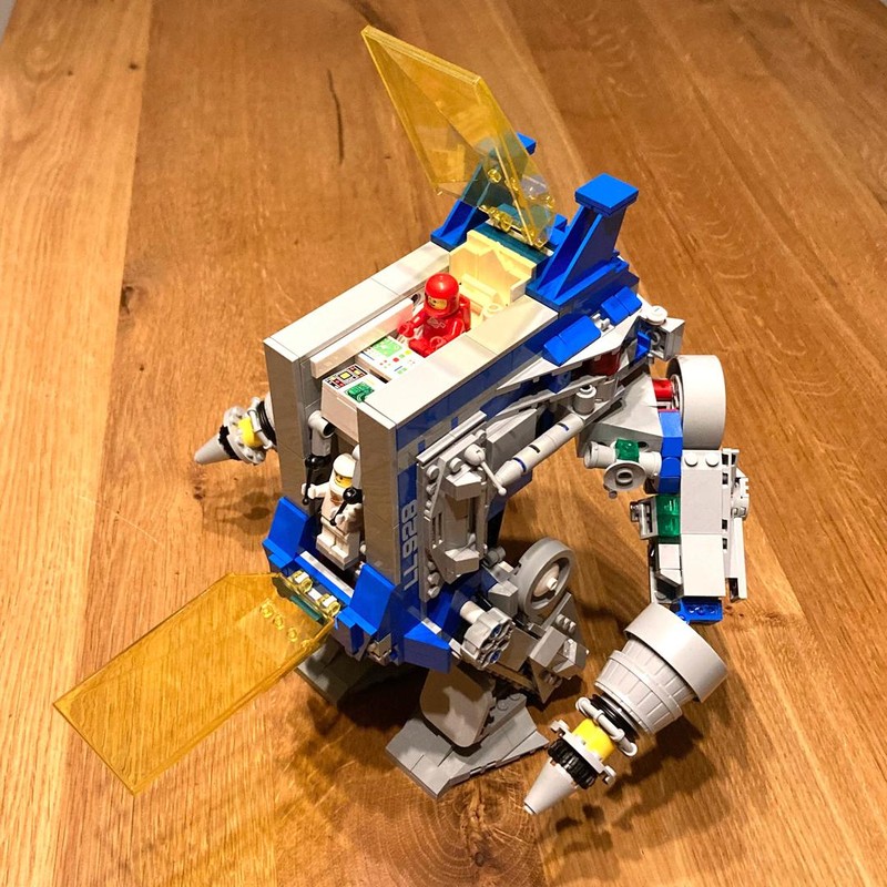 Review: MOC-130818 Galaxy Mech Miner | Rebrickable - Build with LEGO