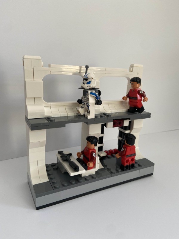 LEGO MOC-224227 "Kamino Clone Training Facility" 75387 alternative ...