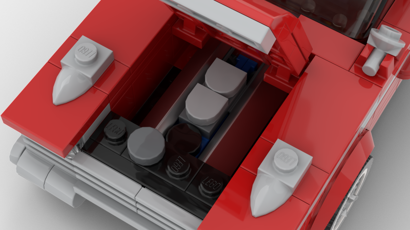 LEGO MOC Christine 1958 Plymouth Fury by Baconator84 | Rebrickable ...