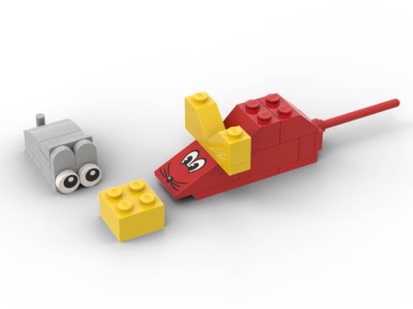 LEGO MOC Mouse by 2in1 | Rebrickable - Build with LEGO