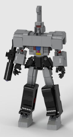 LEGO MOC G1 Transforming Megatron by bradpela | Rebrickable - Build ...