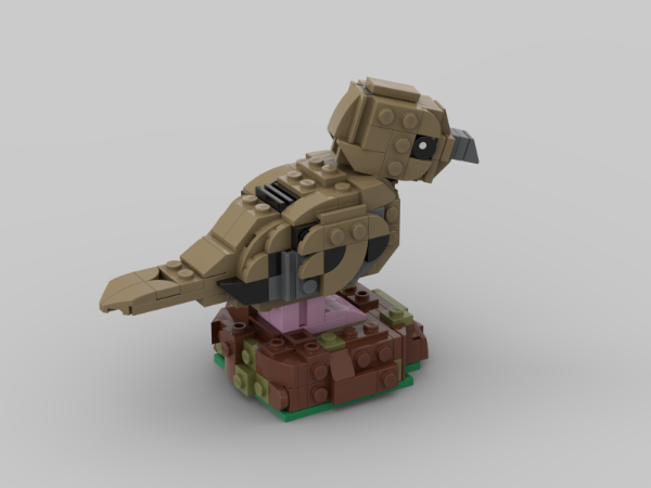 LEGO MOC Mourning Dove (2024) by Penguins and plastic | Rebrickable ...