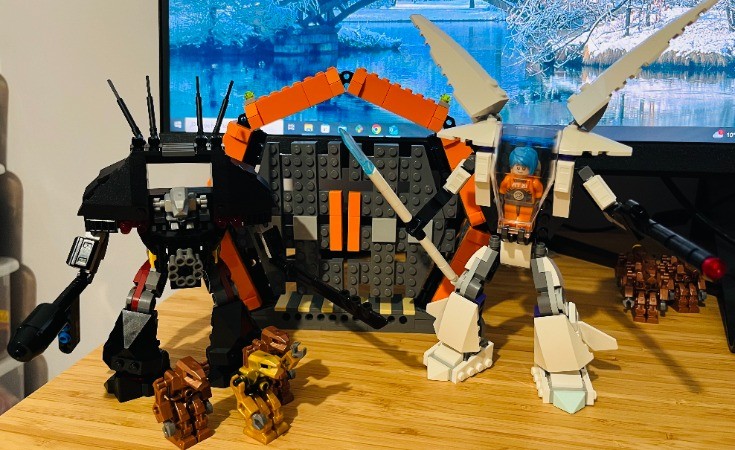 LEGO MOC Exo-Force 2024: Sentai Fortress Gate Battle by Blockheed ...