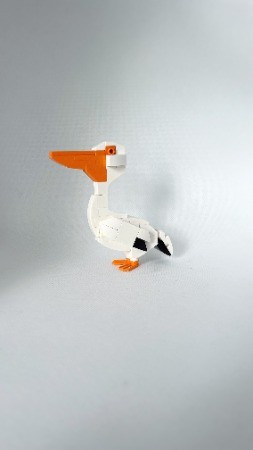 LEGO MOC Great white pelican by DiegoFontana | Rebrickable - Build with ...