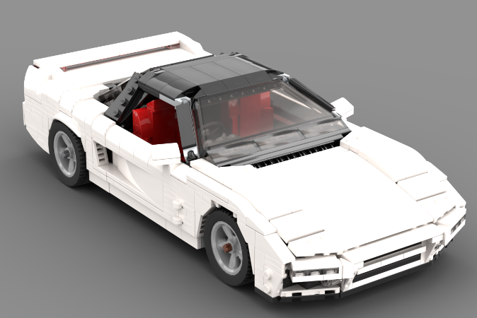 LEGO MOC Honda / Acura NSX by JackyBoy5 | Rebrickable - Build with LEGO