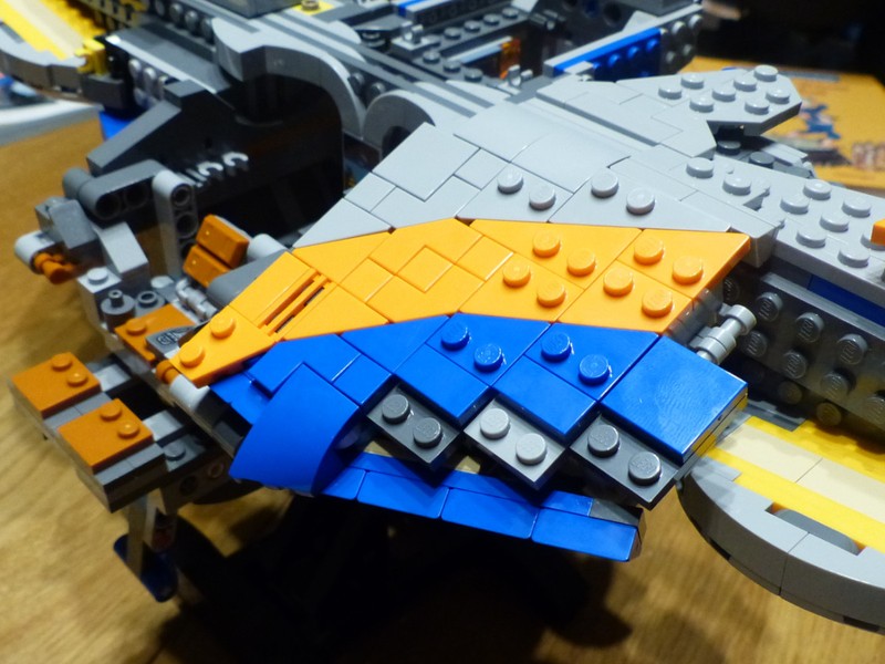 Review: 76286-1 - The Milano Spaceship | Rebrickable - Build with LEGO