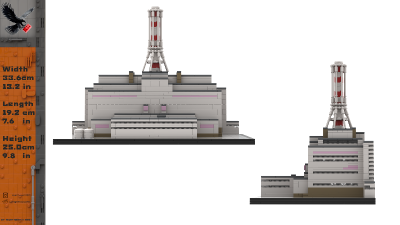 LEGO MOC The Vladimir Ilyich Lenin Nuclear Power Plant (Chernobyl) by ...