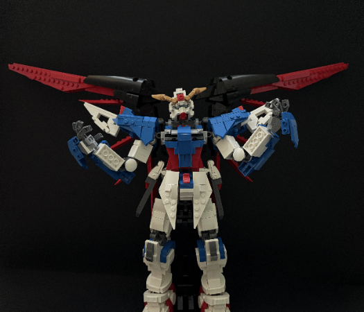 LEGO MOC-218773 1/60th Scale: Destiny Gundam Wings by DragonFruity2D ...