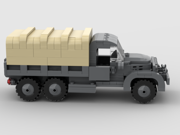 LEGO MOC-184633 WW2 Military Truck by Trexrocks | Rebrickable - Build ...
