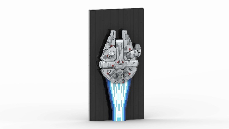 LEGO MOC 75375 Wall Display by Vindic8ed | Rebrickable - Build with LEGO