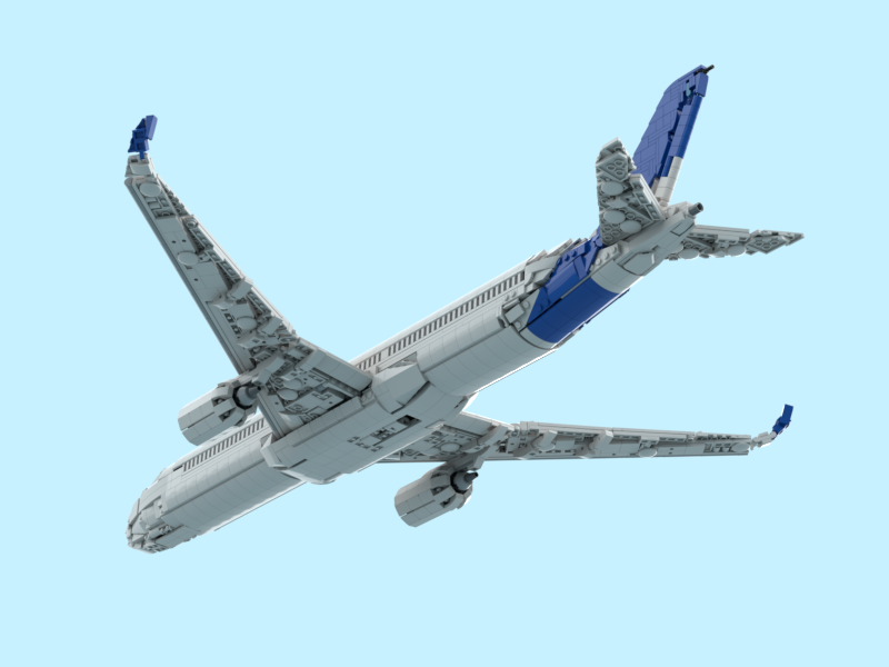 LEGO MOC Airbus A350-1000 Factory Livery by ryangc_productions ...