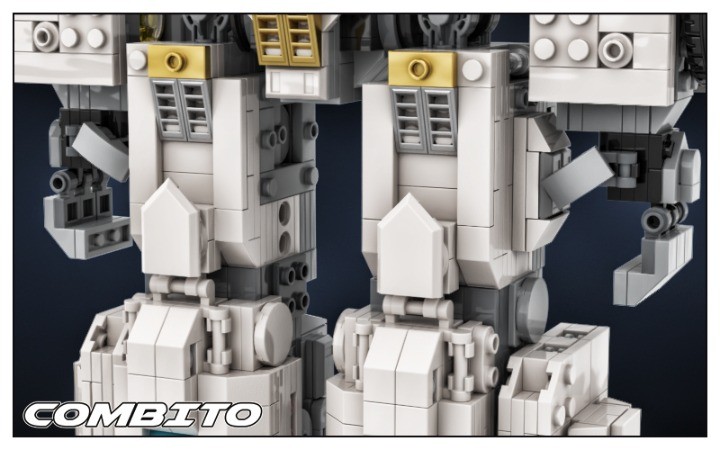 LEGO MOC COMBITO MECHA by gercrow | Rebrickable - Build with LEGO