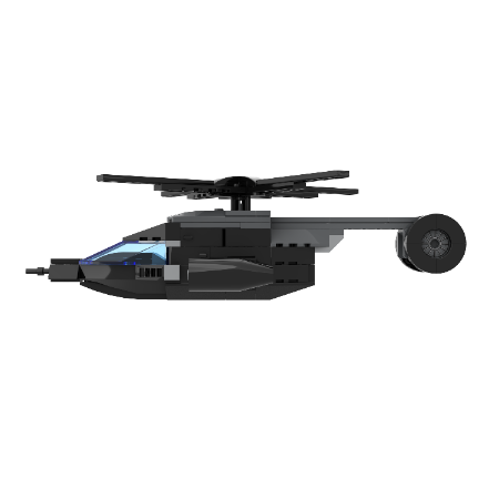 LEGO MOC Enforcer's Helicopter by DrizzleLEGO | Rebrickable - Build ...