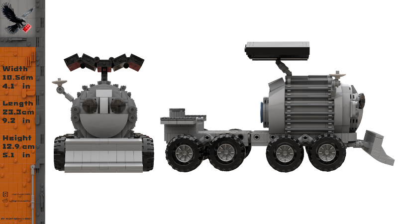 LEGO MOC LZM with LEK Lunokhod by NightHawk11991 | Rebrickable - Build ...