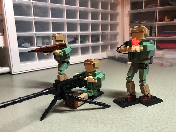 LEGO MOC 50 cal. U.S. Marine by Camobricktape | Rebrickable - Build ...
