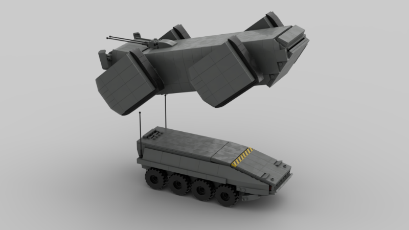 LEGO MOC Medium VTOL Transport- Core Global Armaments by Futurism_Lego ...