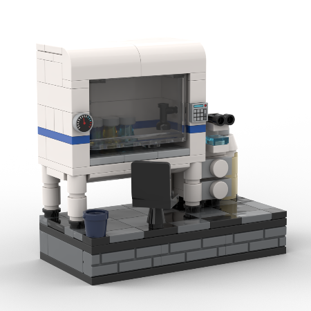 LEGO MOC-195883 Biosafety Cabinet by Quoddity | Rebrickable - Build ...