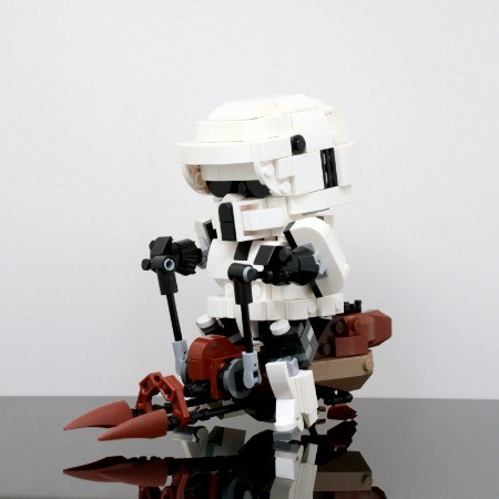LEGO MOC SCOUT TROOPER by choi_dambaek | Rebrickable - Build with LEGO