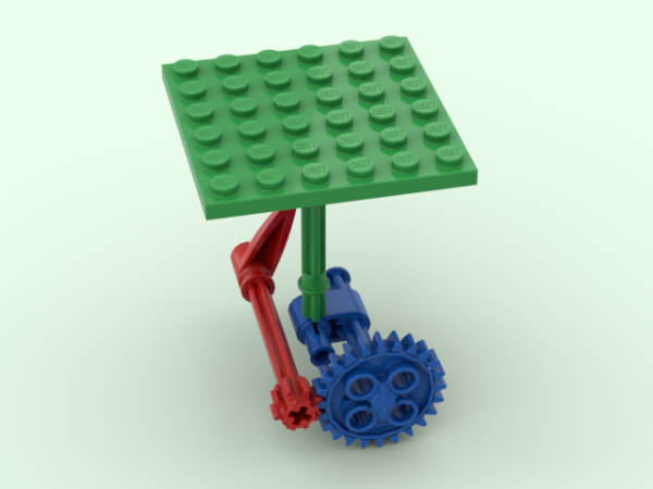 LEGO MOC Mini Weighing Scale by Gravibrick | Rebrickable - Build with LEGO
