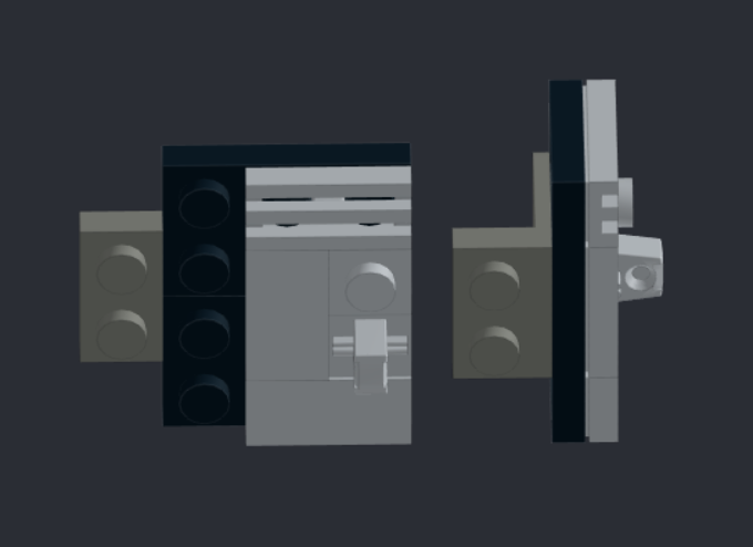 LEGO MOC-206680 Lockers - minifigure scale by ingrids | Rebrickable ...