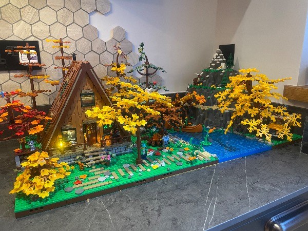 LEGO MOC-175981 Nature Diorama + Display for set 21338 A-Frame Cabin by ...