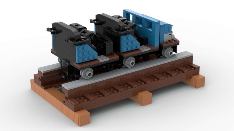 LEGO MOC ROLLERCOASTER - MYSTIC TIMBERS - KINGS ISLAND by Coasters ...