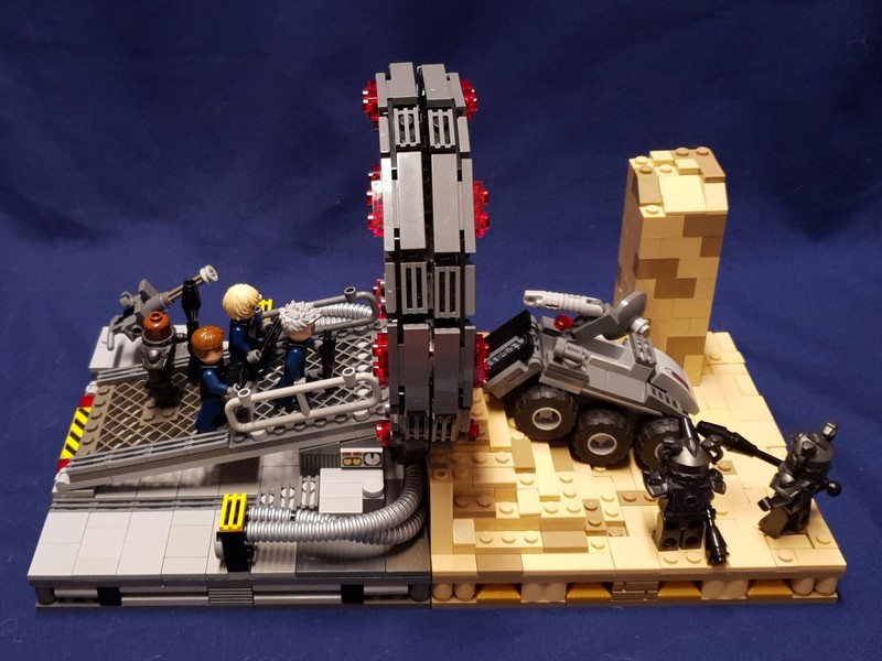 MOC Review - Stargate Bookends by Yatkuu | Rebrickable - Build with LEGO