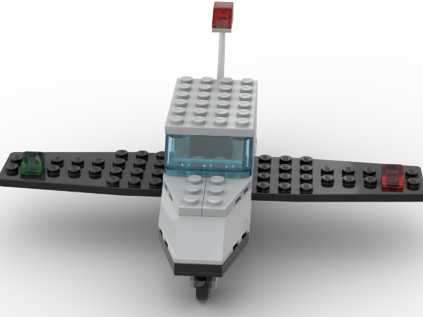 LEGO MOC Simple plane by P4tp4t | Rebrickable - Build with LEGO
