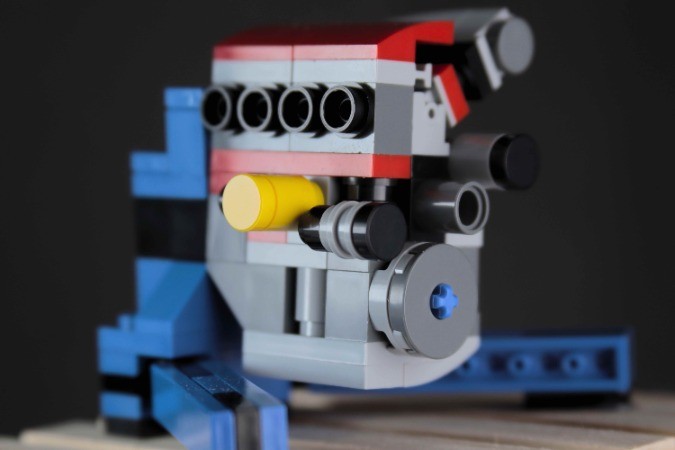 LEGO MOC Honda F20C 4 Cylinder Engine & Engine Stand by ...