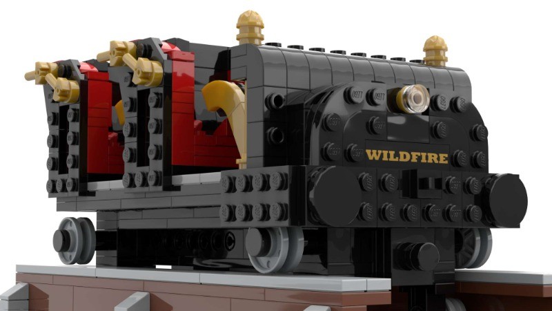 LEGO MOC-174715 ROLLERCOASTER - WILDFIRE - KOLMARDEN by Coasters.bricks ...