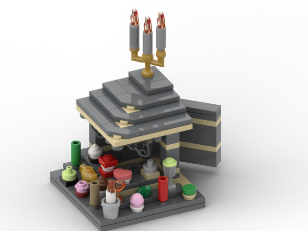 LEGO MOC Candle stand by Feviur | Rebrickable - Build with LEGO