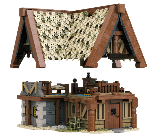 LEGO MOC Skyrim Whiterun Breezehome house by brick98989 | Rebrickable ...