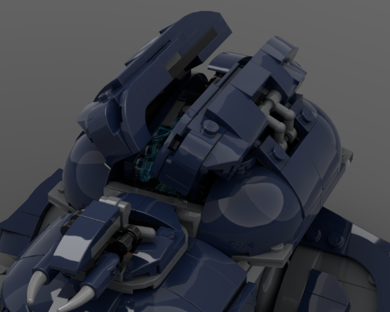LEGO MOC-213286 T26 Zurdo-pattern 'Wraith' Mortar Tank (Halo) by ...