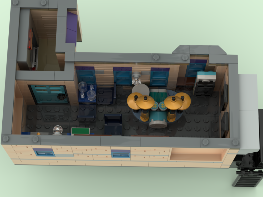 LEGO MOC-232659 Gwen Stacy's Apartment by Kuragari1 | Rebrickable ...