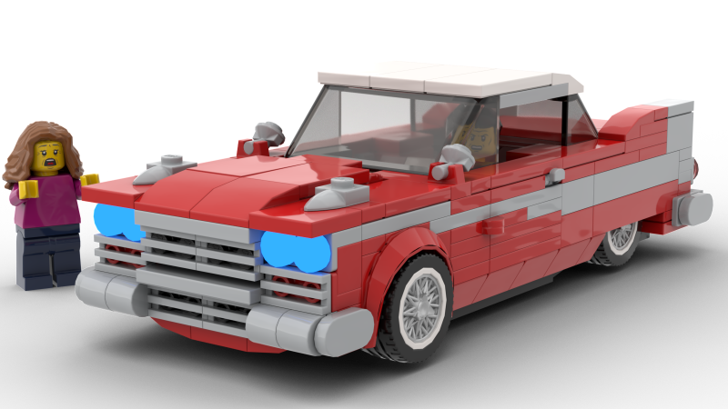 LEGO MOC Christine 1958 Plymouth Fury by Baconator84 | Rebrickable ...