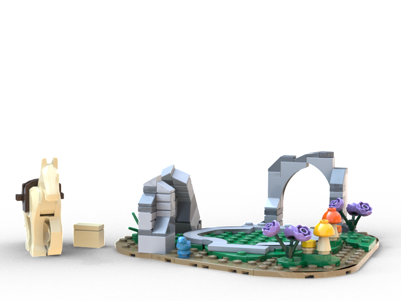 LEGO MOC-253095 Sheikah Tower by Maxamillionare | Rebrickable - Build ...