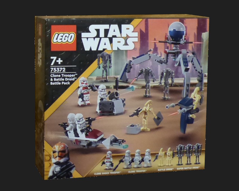 Review: 75372-1 Clone Trooper & Battle Droid Battle Pack | Rebrickable ...
