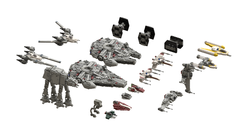 LEGO MOC SW Midi Scale X-Wing T-65 by Curraheetom | Rebrickable - Build ...