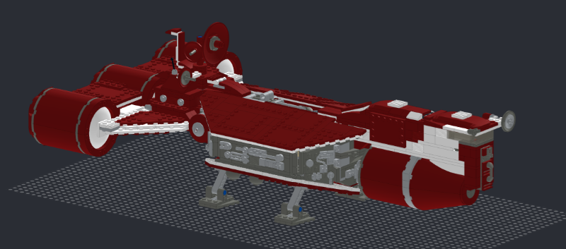 LEGO MOC Republic Consular Class Cruiser by Col_Oneill | Rebrickable ...