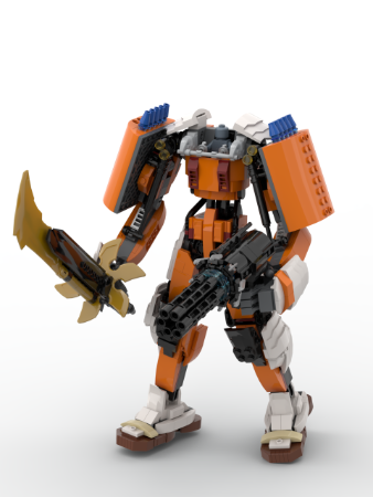 LEGO MOC Exo-force mech : Shining Ronin by Mirage_ | Rebrickable ...