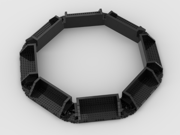 LEGO MOC Circle scene stand (blank) by McMOC | Rebrickable - Build with ...
