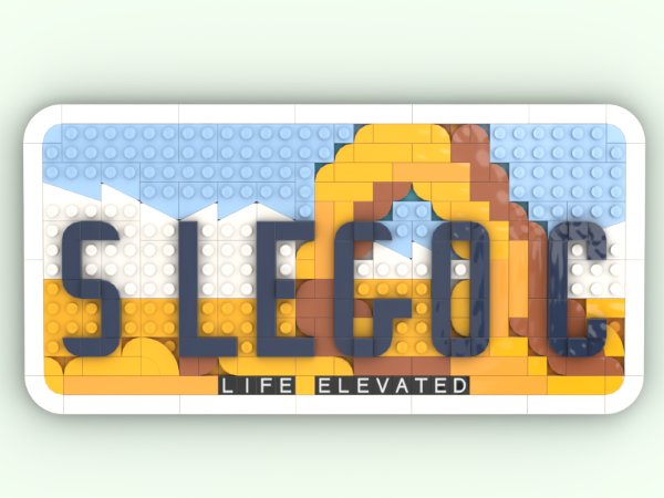 LEGO MOC Utah License Plate by Salt_LEGO_City | Rebrickable - Build ...