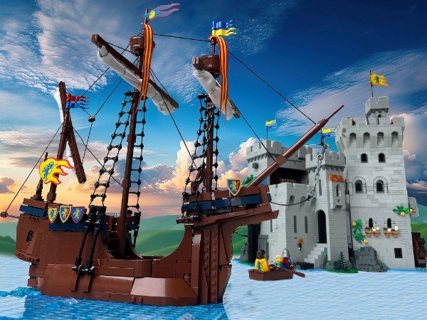 LEGO MOC Medieval Carrack - Including Modular Hull by ...