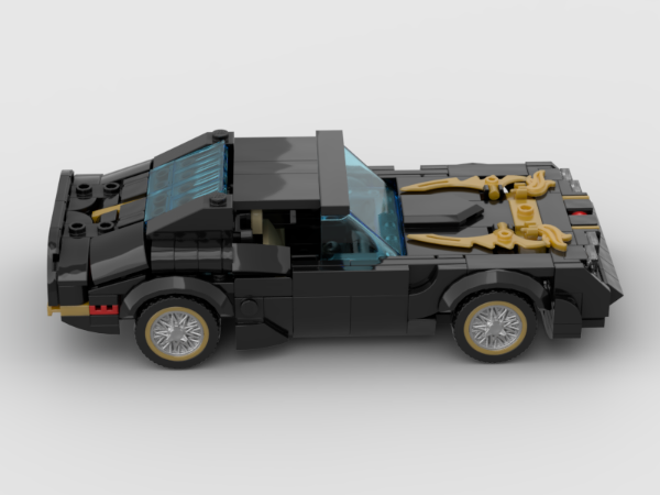 LEGO MOC Three famous black cars: Smokey-Bandit, KITT and 1970 Dodge ...