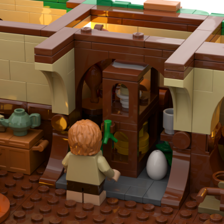 LEGO MOC The Shire - Bag End Expansion by rebelnili | Rebrickable ...
