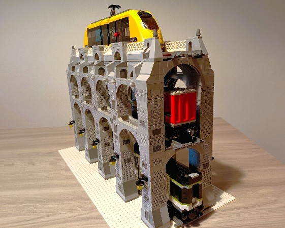 LEGO MOC-207002 Railway Bridge by Albox82 | Rebrickable - Build with LEGO
